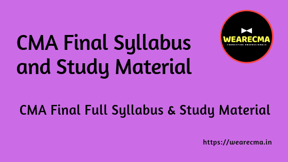 Download CMA Intermediate Notes | CMA Intermediate PDF Notes